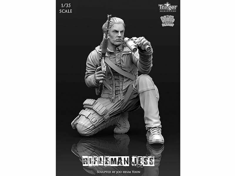 Фигура Rifleman Jess стрелок. Масштаб 1:35