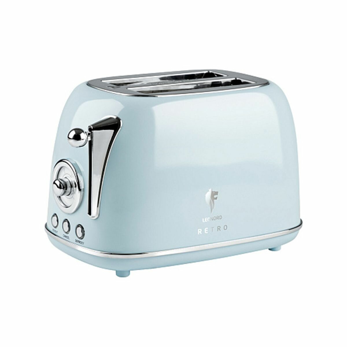 Тостер Leonord "RETRO" LE-1902/1, 6 степеней обжаривания, 2 отделения, автоподъем хлеба