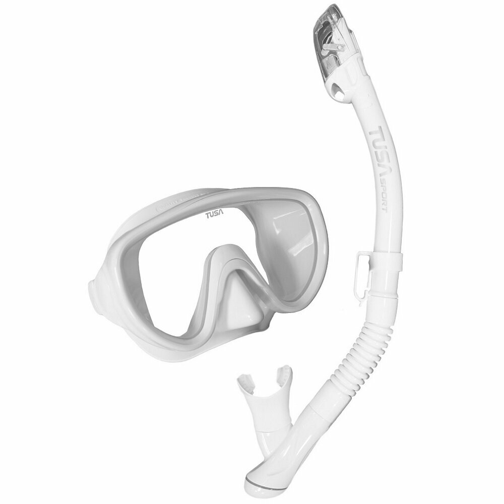 Маска и трубка TUSA Sport UCR-1625QW White набор для плавания белый
