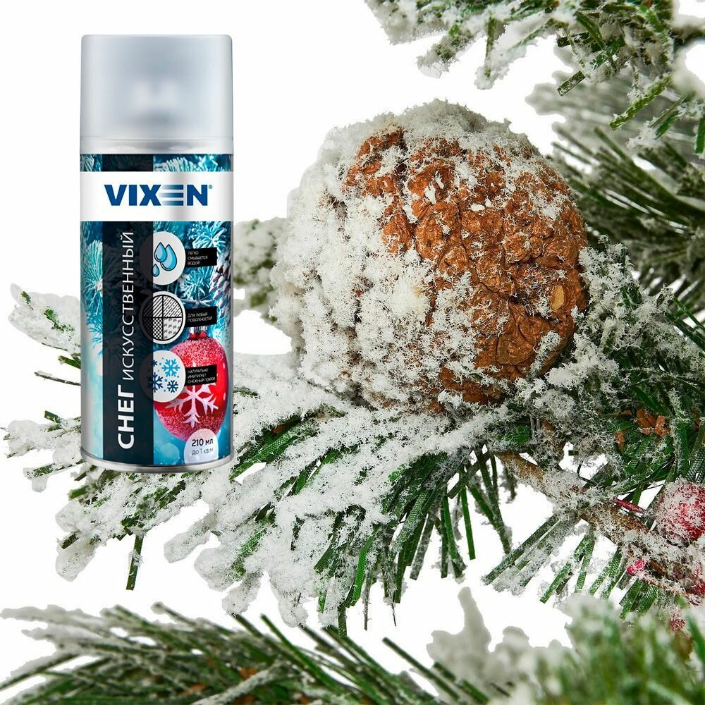 Снег искусственный, VIXEN, 210 мл