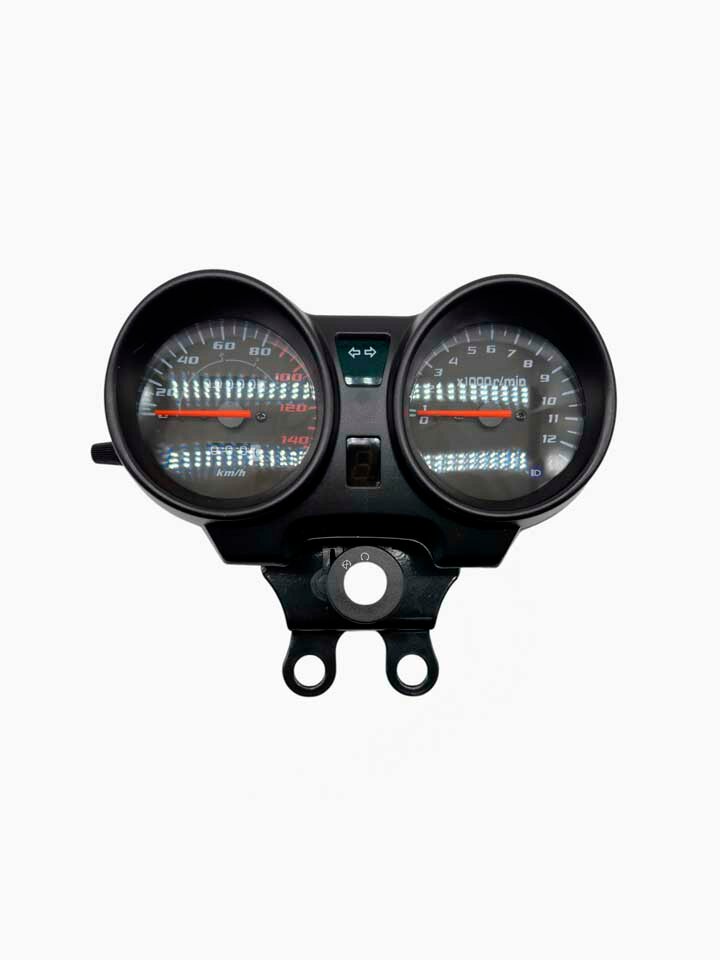 Щиток приборов на мопед Альфа RX с кронштейном в сборе