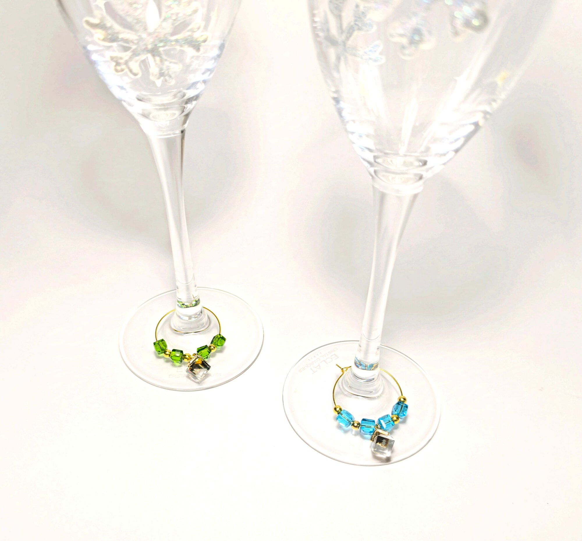 Маркеры для бокалов "Праздничные" "Кристаллы 3"