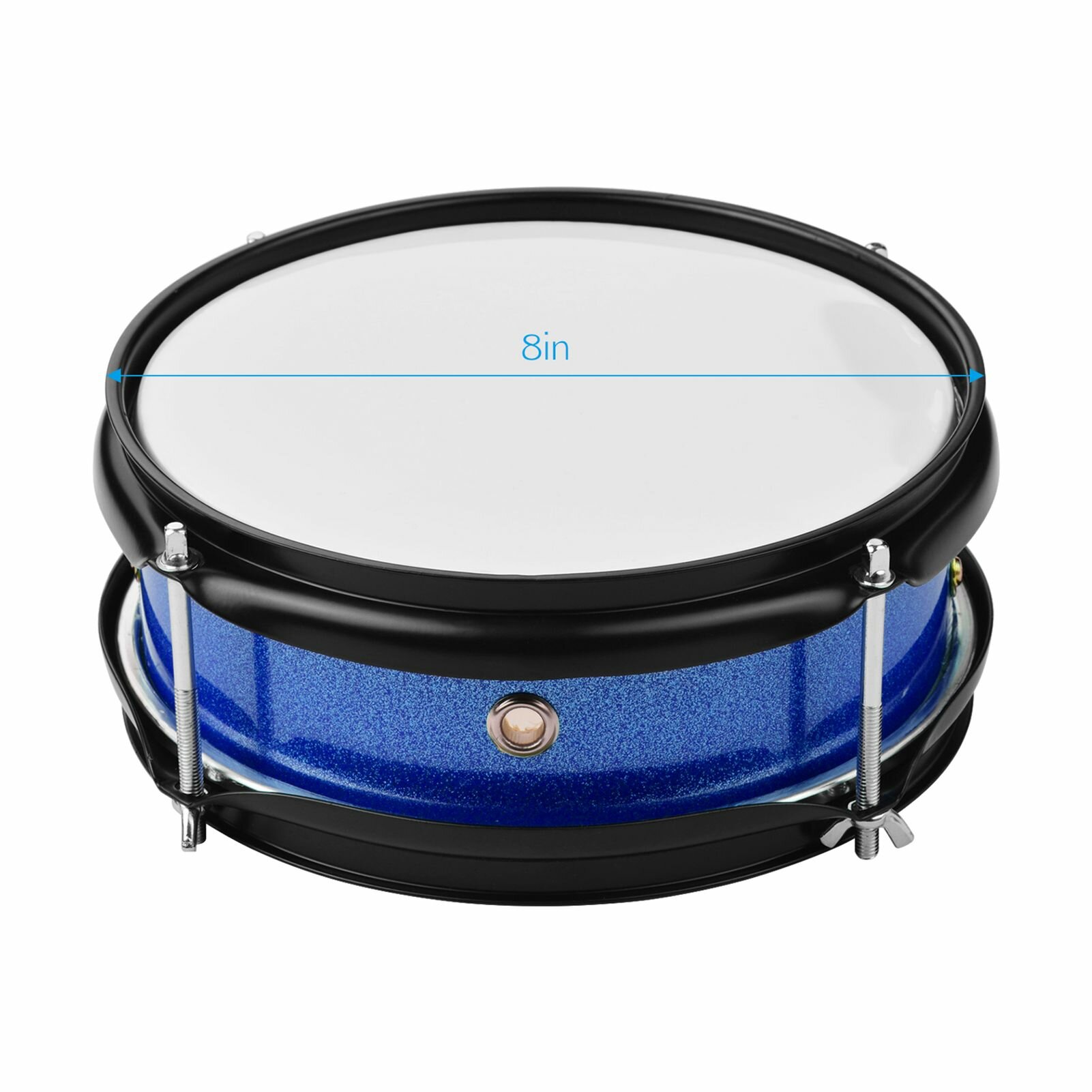 Электронная барабанная установка 8 дюймов с палочками и ремнем для плеч