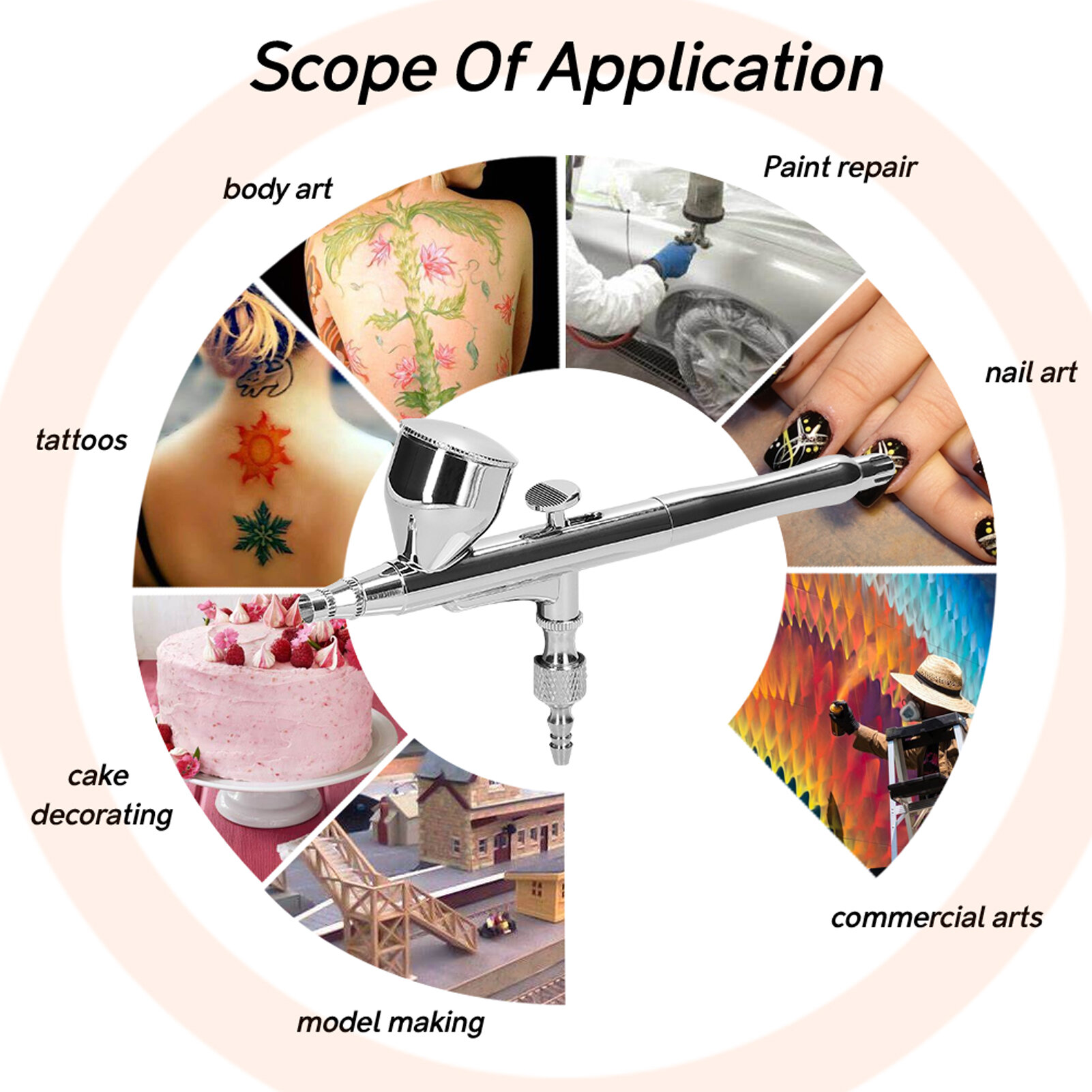 Краскопульт LVLP 1.3 мм 600 мл для авто и мебели
