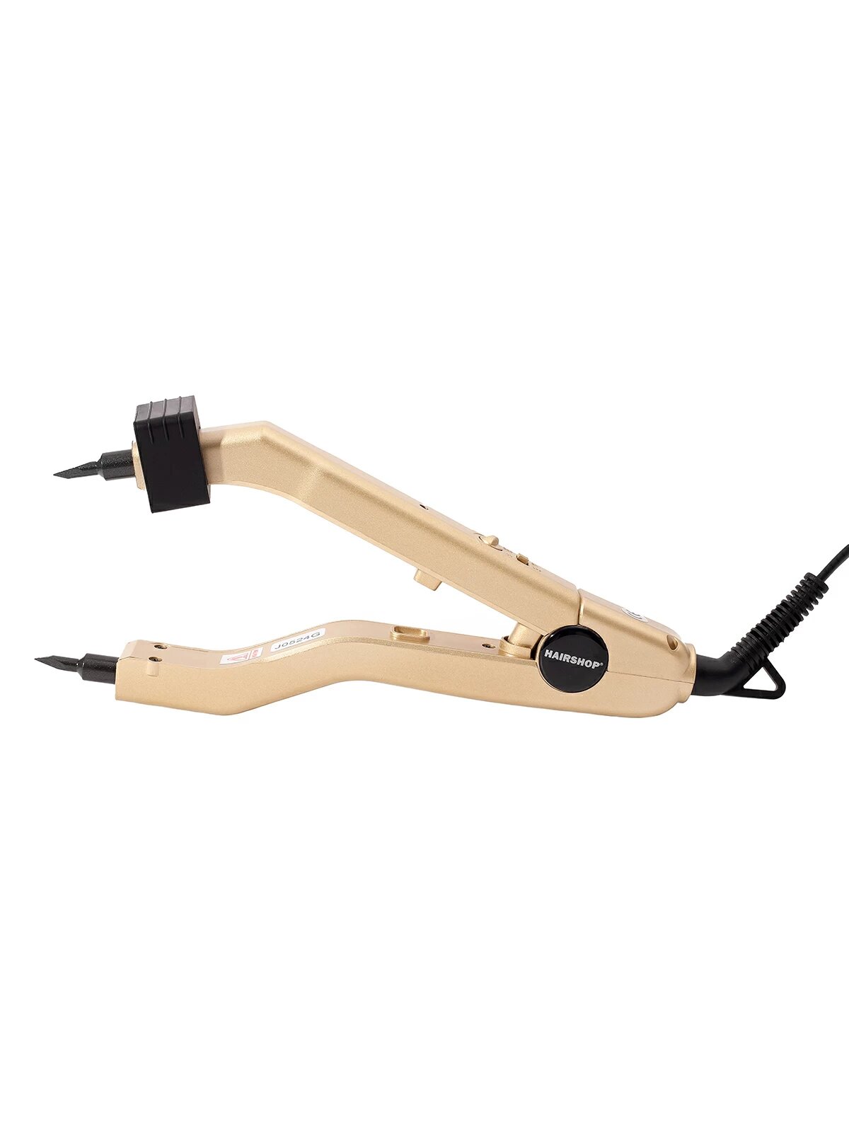 Hairshop Щипцы для горячего наращивания нанокапсул с терморегулятором, 3м. (золотой)