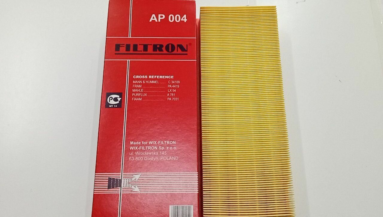Фильтр воздушный Filtron AP 004