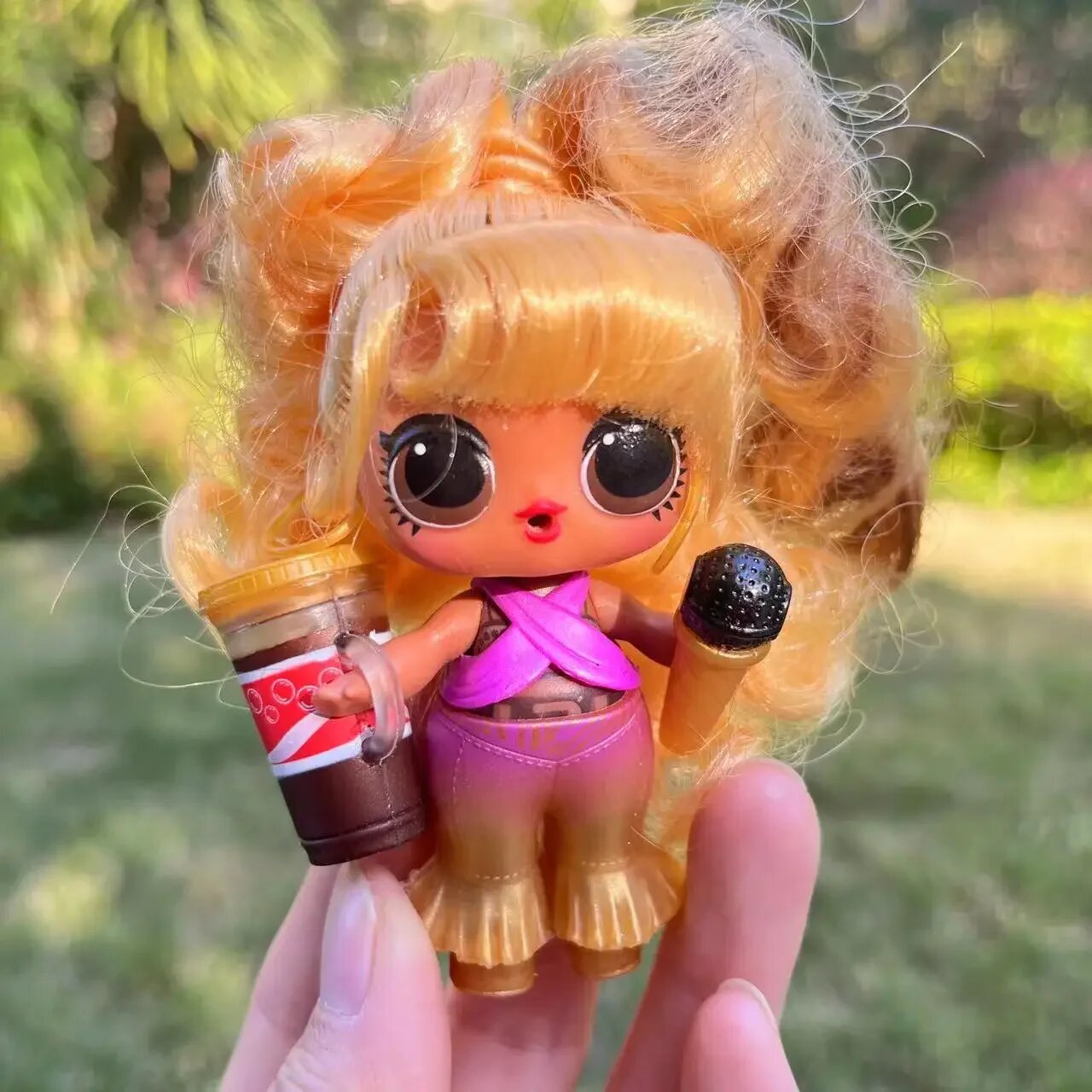 LOL Surprise! кукла 8 см с длинными волосами Remix Series редкая 6