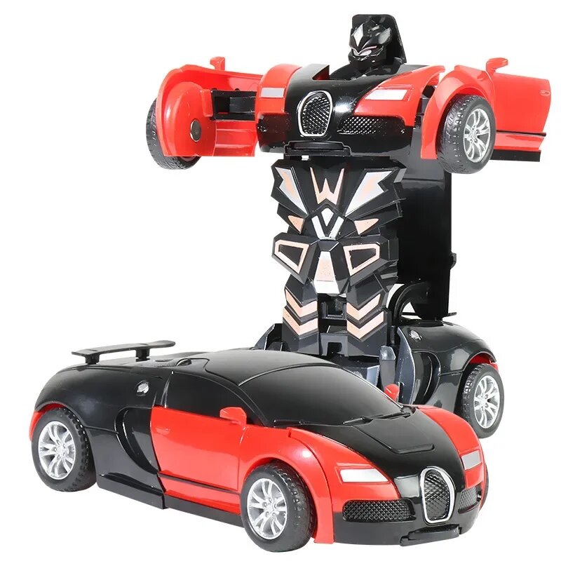 Трансформер Bugatti DUTRIEUX, красный и черный