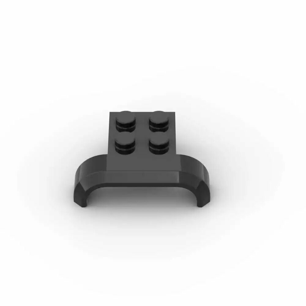 Блочный конструктор MOC 10 шт. Черный, 26-black