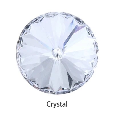 Хрустальные стразы YICHUAN, 10 шт, разные размеры, для декора 8mm, Crystal