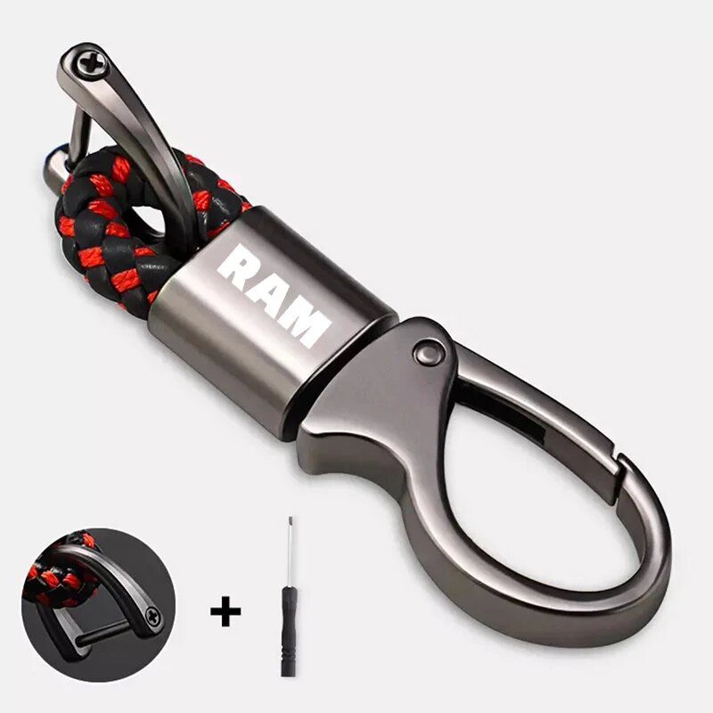 Аксессуары для автомобильных ключей, высококачественный металлический автомобильный ram black red