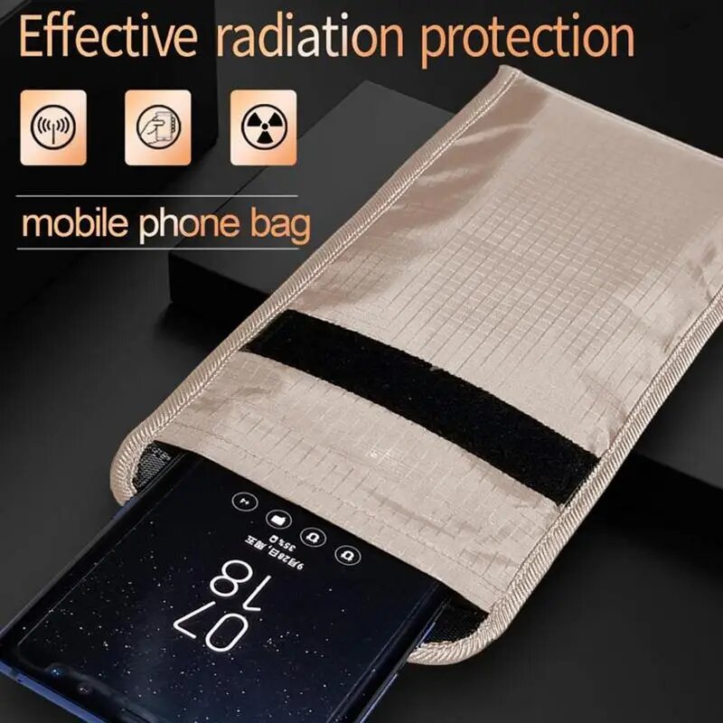 Rfid-сигнал сотового телефона, GPS-блокировка, анти-списящая/отслеживающая сумка Фарадея для мобильных телефонов 6,5 дюймов и ниже, чехол для телефона Фарадея