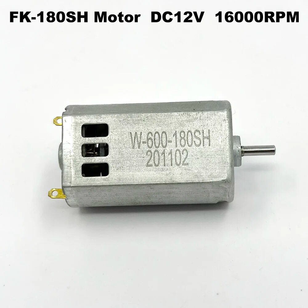 FK-180SH DC 6V 9V 12V Micro Mini 180 электродвигатель высокая скорость охлаждение отверстие DIY RC игрушечный Слот автомобиль модель двигателя