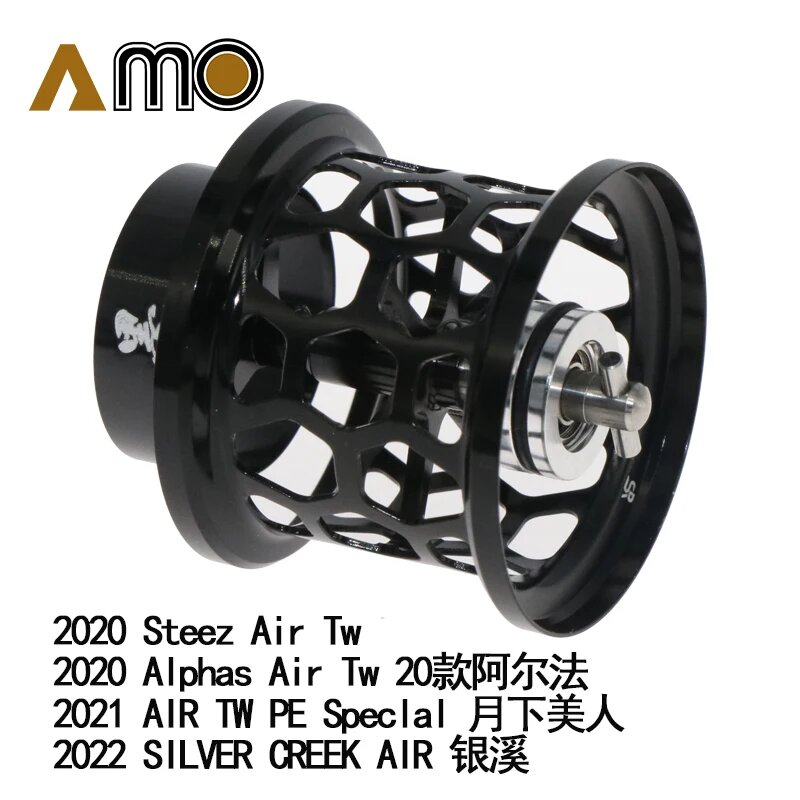 AMO SILVER CREEK AIR катушка для рыбалки Черный, Black