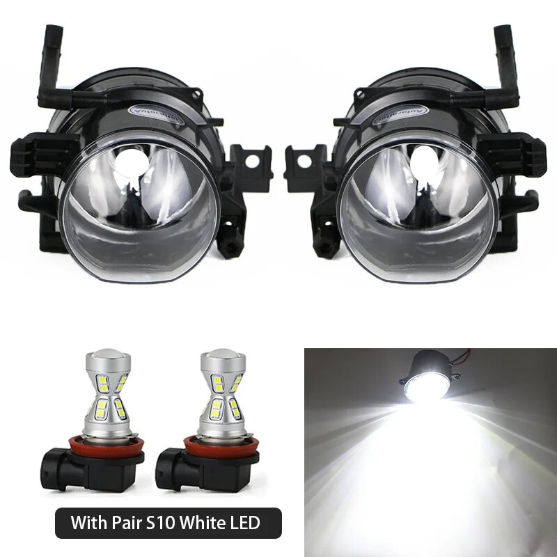 Противотуманные фары BMW 7 E65 E66 2005-2008, LED S10