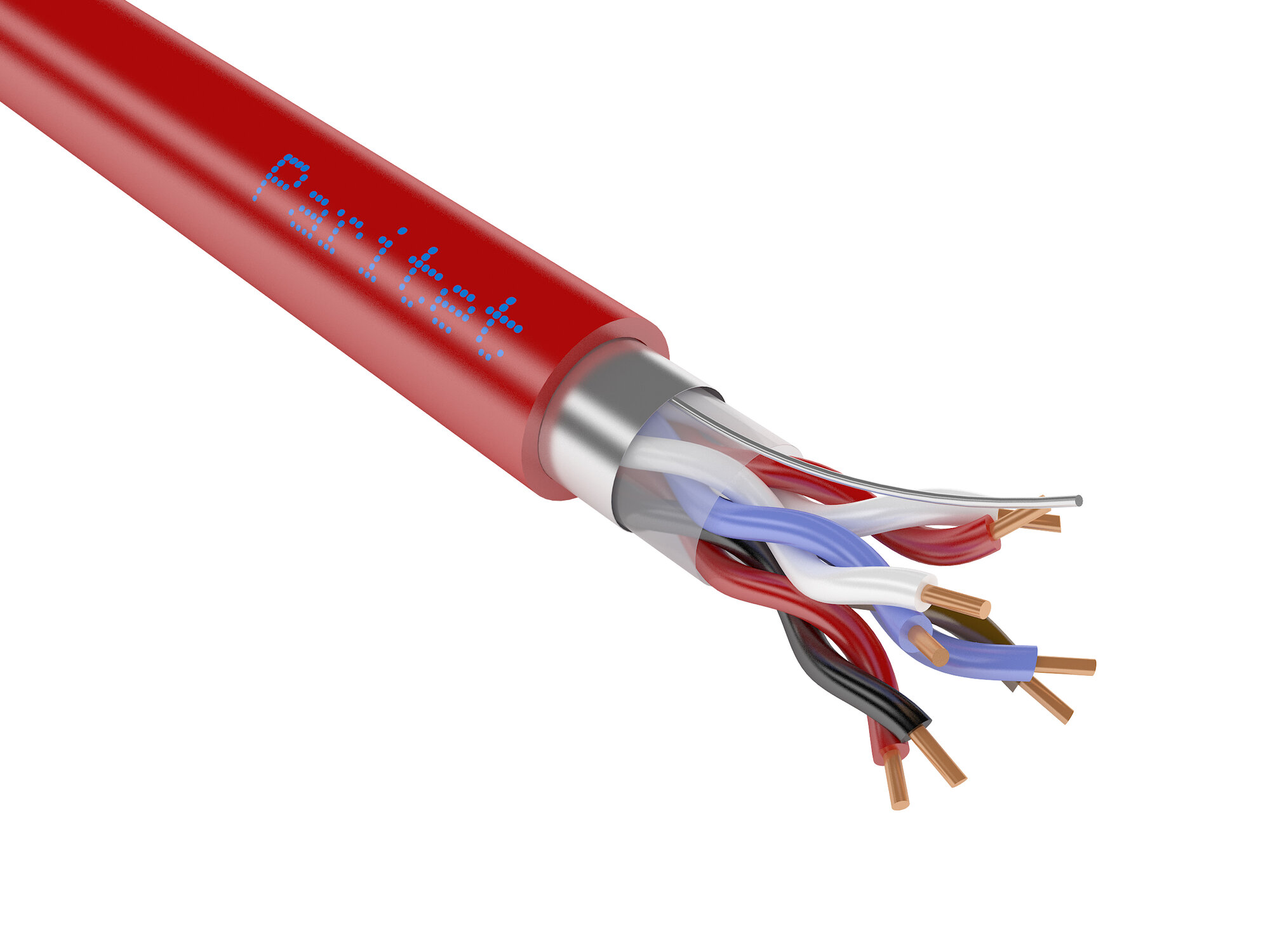 Ксрэвнг(А)-FRLS 4х2х0,97 огнестойкий кабель