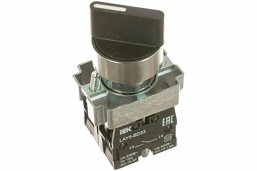IEK Переключатель LAY5-BJ33 3 положения "I-0-II" BSW70-BJ-3-K02