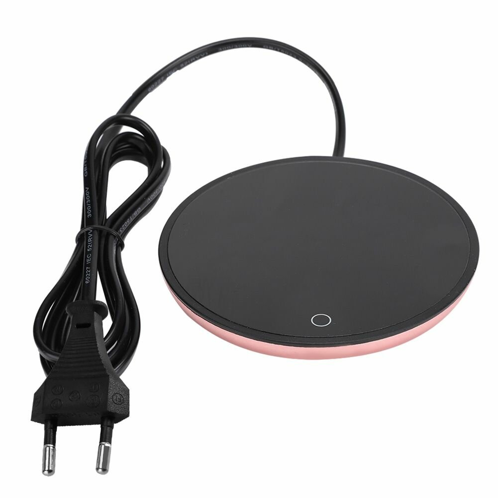 Электрический водонепроницаемый сенсорный нагревательный коврик для чашки, теплый коврик для кофе, чая, MilkGold, ЕС, 220 В