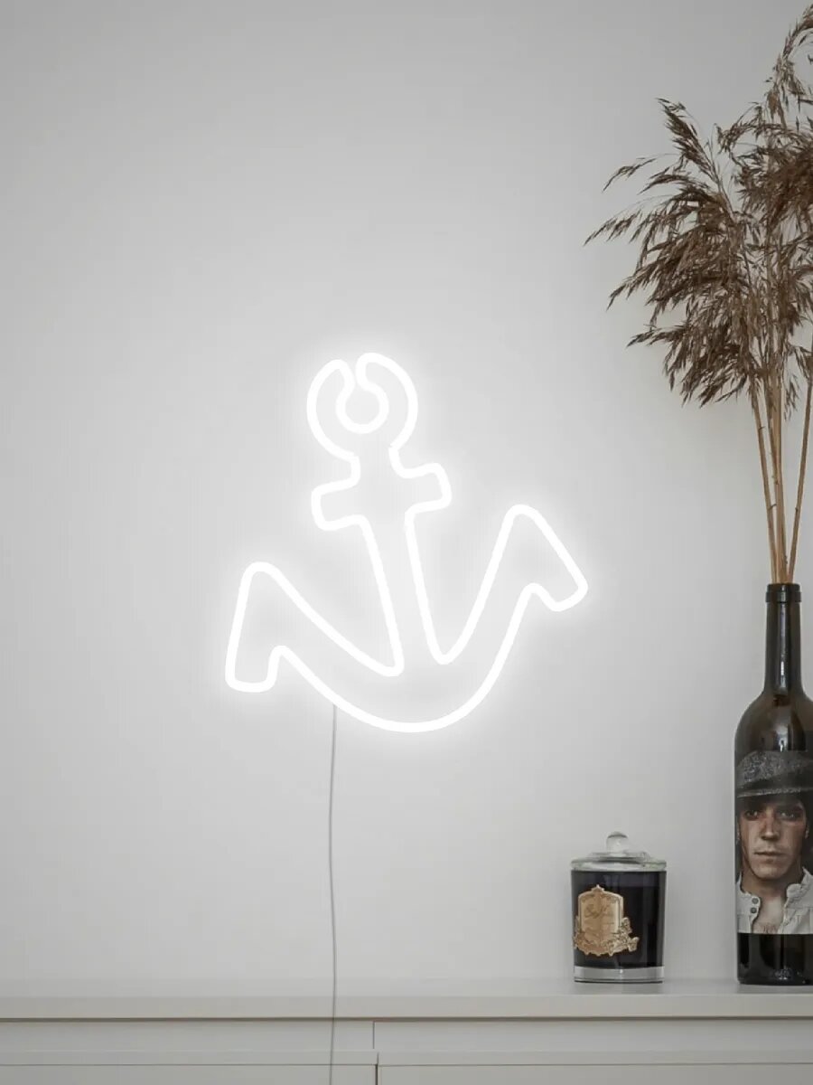 "Якорь" неоновая лампа, светильник