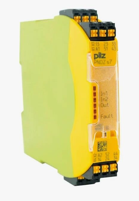 Модуль расширения (Реле безопасности) PILZ PNOZ S7 24VDC 4 N/O 1 N/C арт. 751107