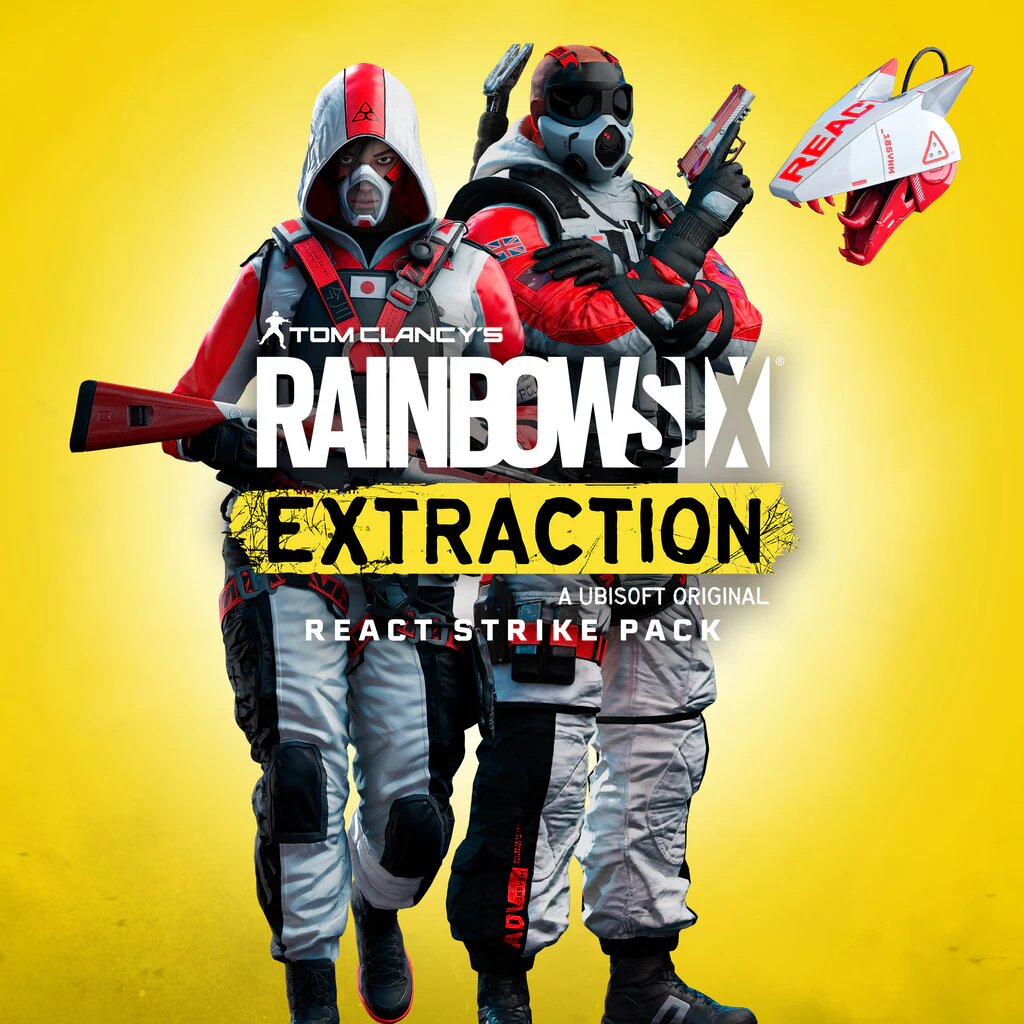 Дополнение Tom Clancy's Rainbow Six Extraction – R.E.A.C.T. STRIKE PACK, цифровое издание PlayStation 4 и PlayStation 5, регион Турция / код пополнения баланса