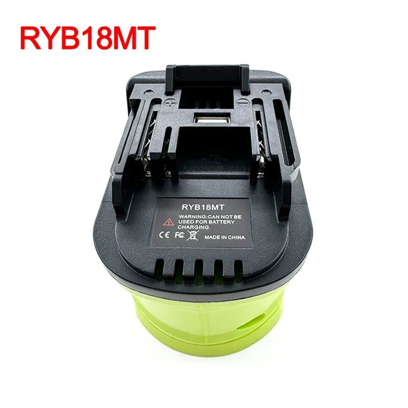 Адаптер-конвертер Ryb18mt для аккумуляторов Makita/Dewalt/Milwaukee RYB18MT