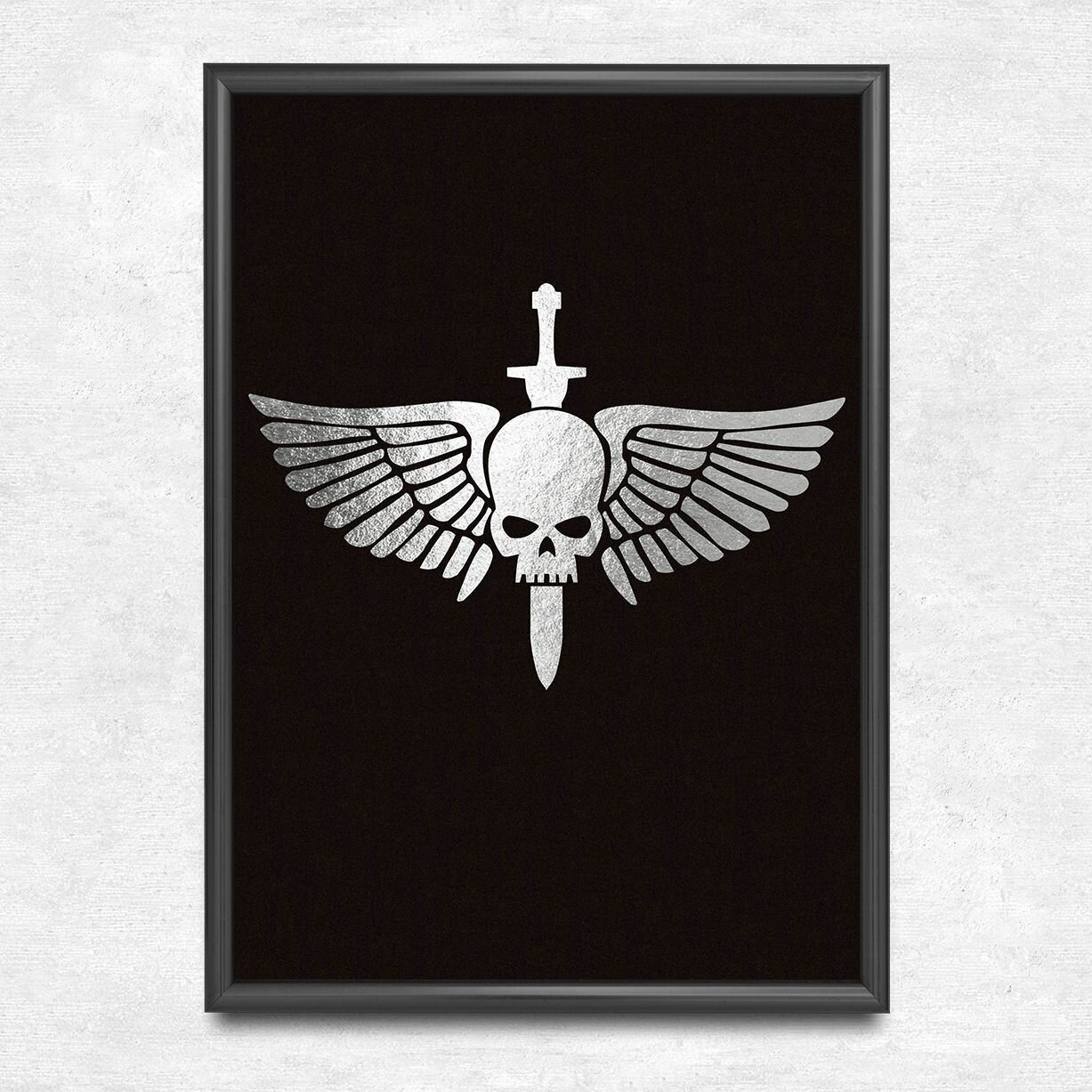 Постер Вархаммер 40000 / Плакат Warhammer Адептус Астартес / Space Marines