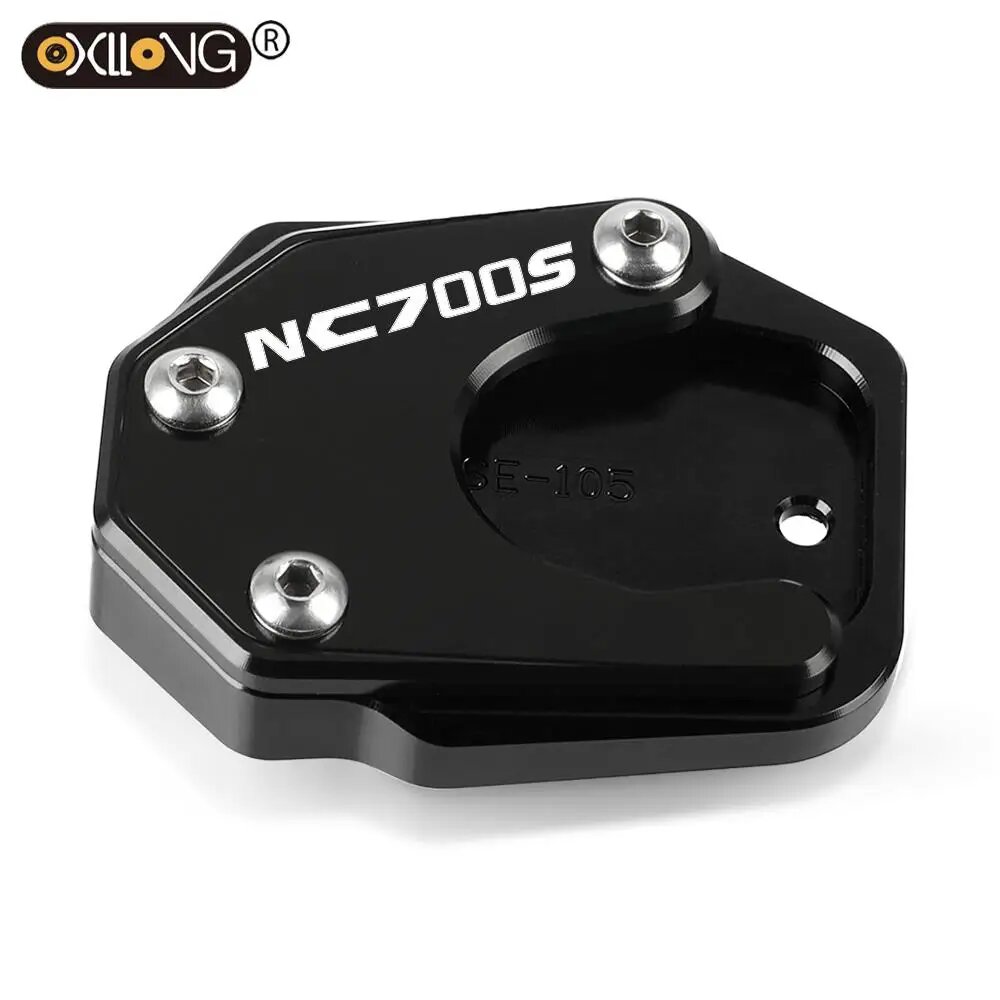 Подставка для мотоцикла с подножкой, боковая подставка, удлинитель, поддерживающая пластина для Honda NC700S/X NC700 S NC700X 2012 2013 2014 2015 NC700S logo