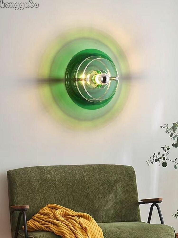 Средневековый ультрасовременный настенный светильник с летающей тарелкой