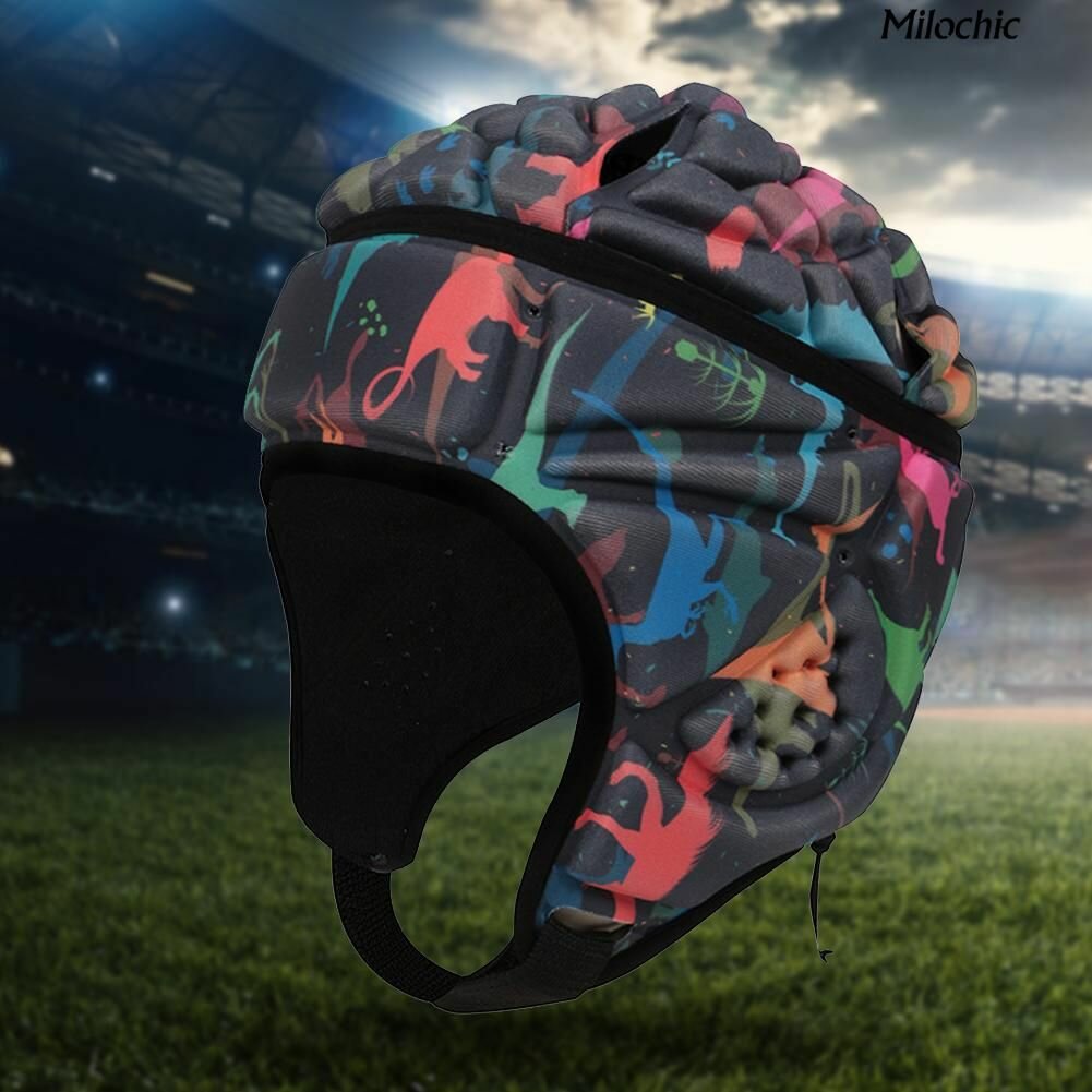 Шлем для регби, материал из губчатой лайкры, подходит для взрослых, регулируемый размер и герметичность