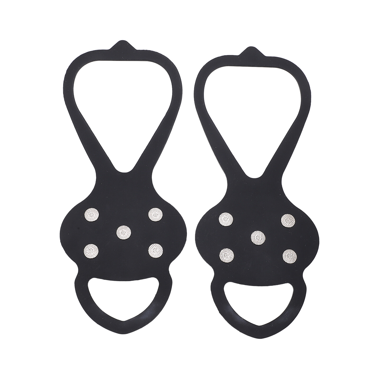 1 пара 5-зубчатых кошек для ледолазания, альпинизма, альпинизма, нескользящие, с шипами, размер XL 43-48