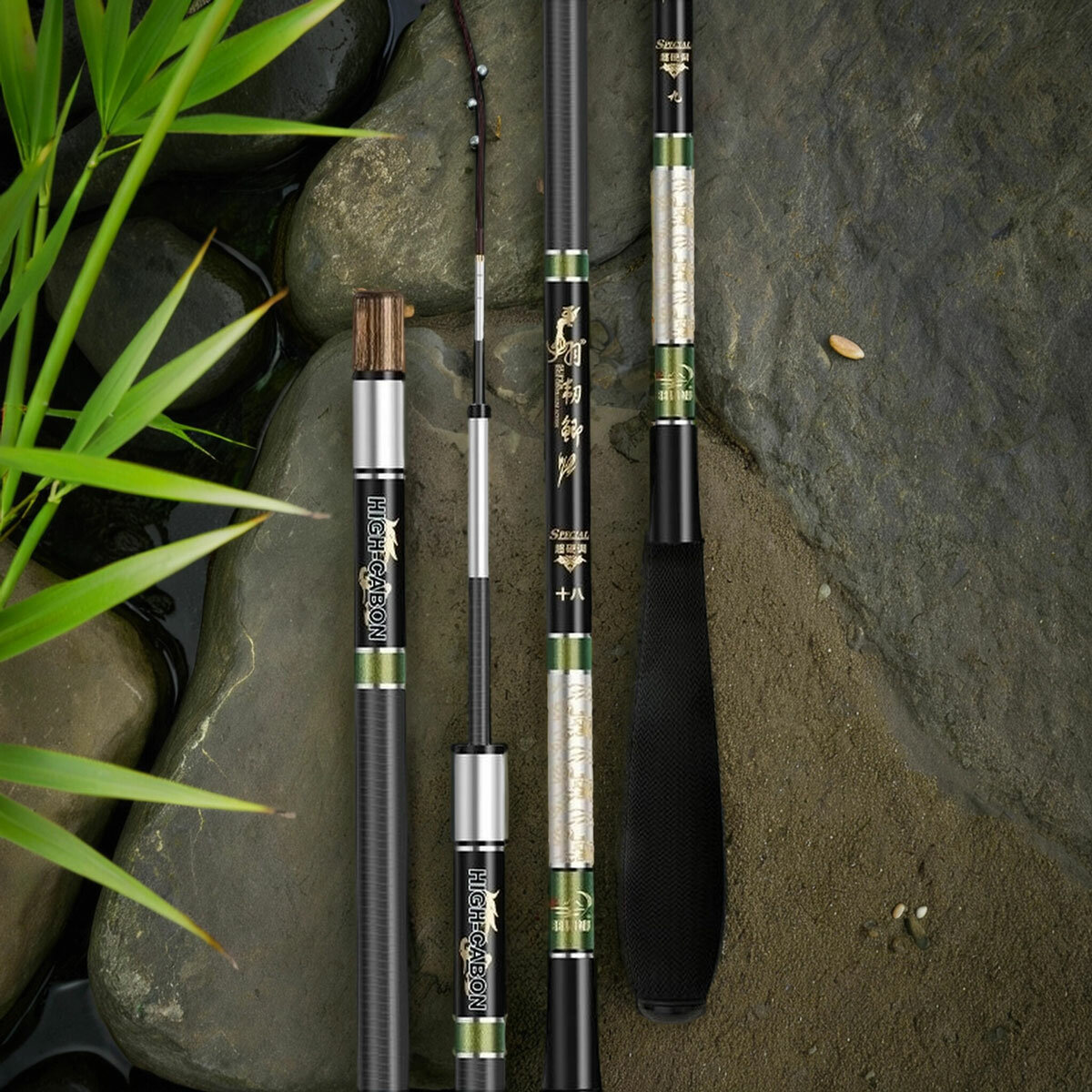 Удилище Херабуна Gwoxyy серия "Ганбару мастер" 5.4м (строй 19) + подарки
