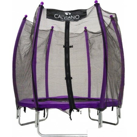 Батут Calviano Outside Master Purple 140 см - 4.5ft (внешняя сетка, без лестницы)