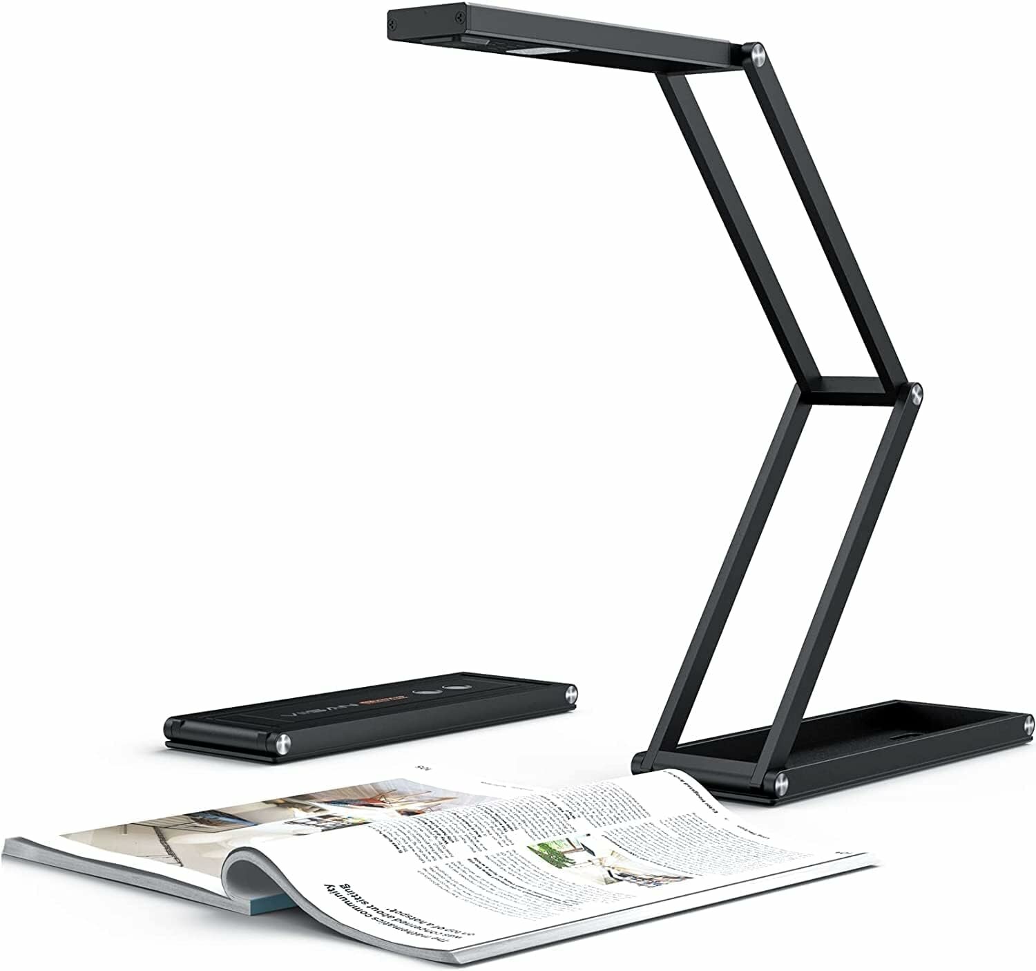 Сканер Viisan P4E сканер, 13MP 4K Документальная камера и веб -камера со встроенным микрофоном, USB-визуализатор A3, черный