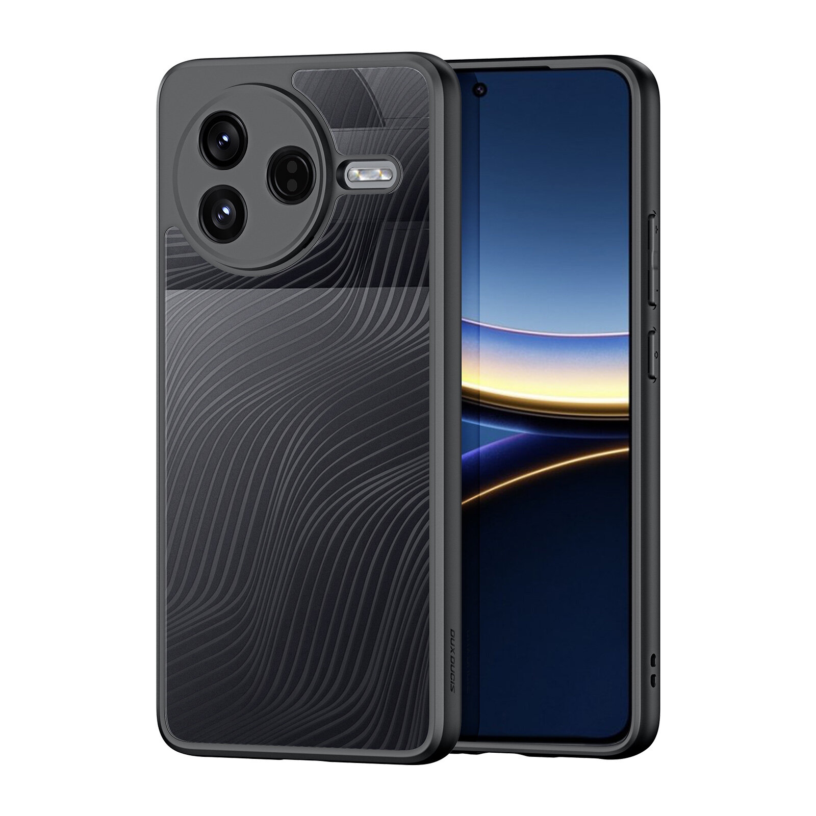 Защитный прозрачный чехол от Dux Ducis для смартфона Xiaomi Poco F7 Pro и Redmi K80, серия Aimo Series Case