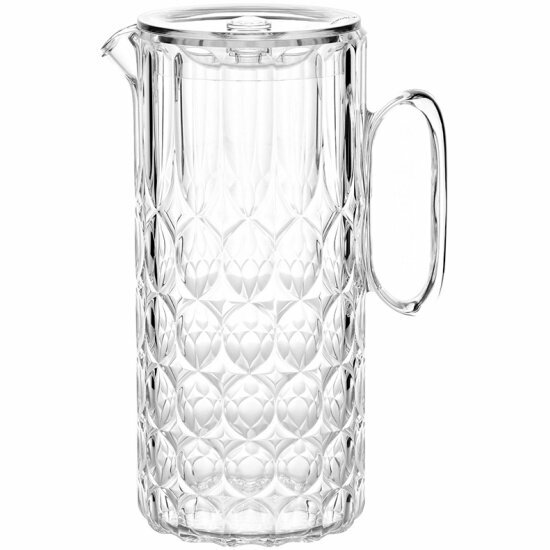 Кувшин Guzzini Vanity с крышкой, 1.75 л, акрил, прозрачный (131200AR00)