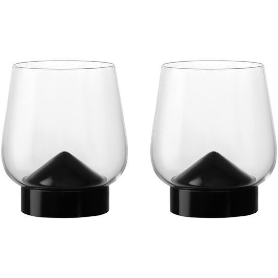 Набор стаканов Liberty Jones Obsidian 2 шт, 380 мл, хрусталин, прозрачный (LJ0000439)