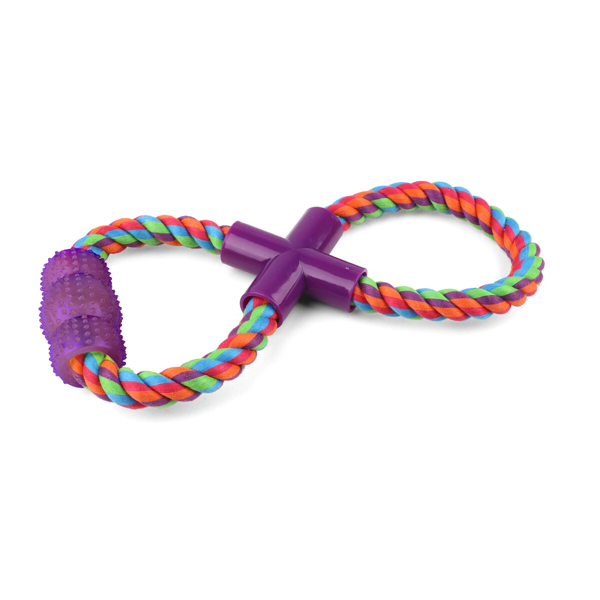 Игрушка для собак "Верёвка-восьмёрка, валик", 27см, бренд Triol