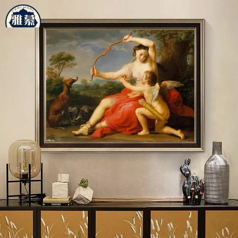 Набор для вышивания крестом 14CT, канва 50x60 см / готовая вышивка 40x50 см