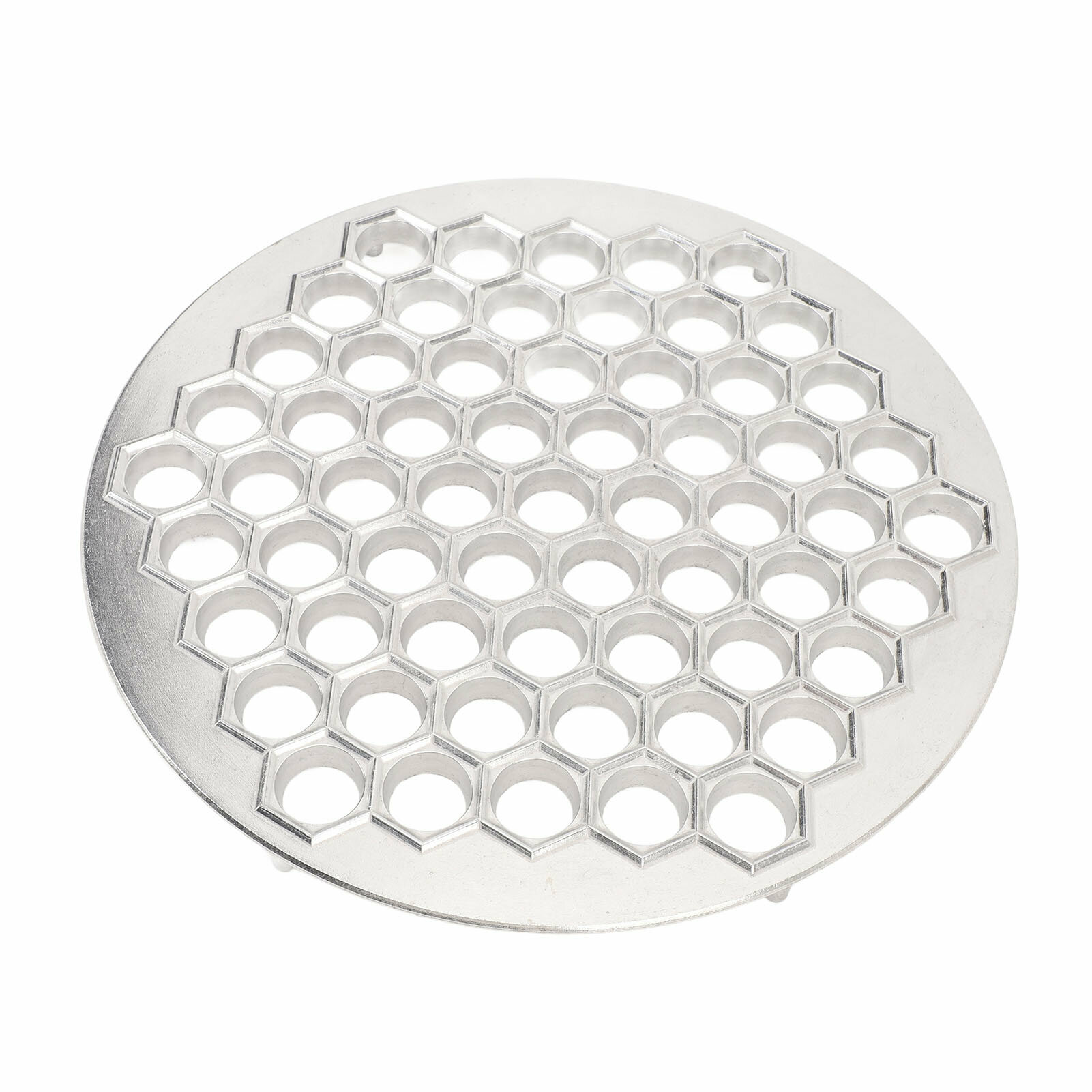 Russian Dumpling Maker 61 Holes Aluminum Alloy Dishwasher Safe Pelmeni Making Tool for Home Restaurant Kitchen Supplies
