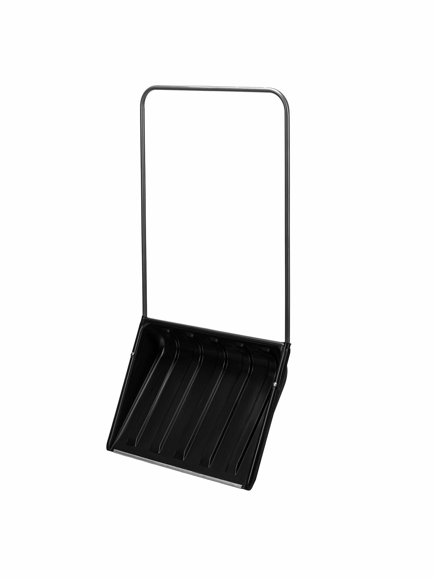 Движок для уборки снега пластиковый, 695 х 540 х 1460 мм, стальная рукоятка, Россия Сибртех 615935