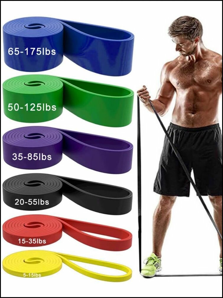 Резинки для фитнеса, Ленты сопротивления, Эспандер ленточный