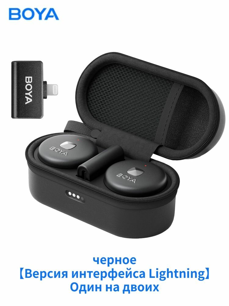 BOYA Omic Беспроводной Микрофон Подходит Для Смартфонов Iphone IPad Android Type C