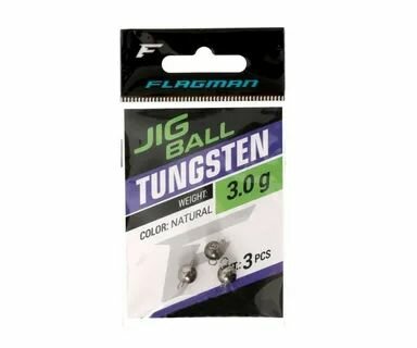 Грузило Flagman Tungsten Jig Head чебурашка вольфрамовое