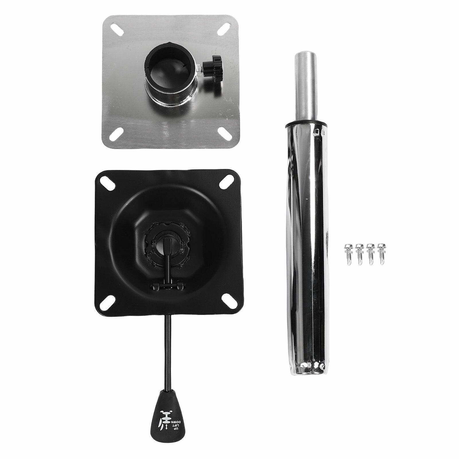 Вращающееся основание сиденья из нержавеющей стали с резьбой 400-500 мм может поднимать опорный кронштейн основания сиденья.