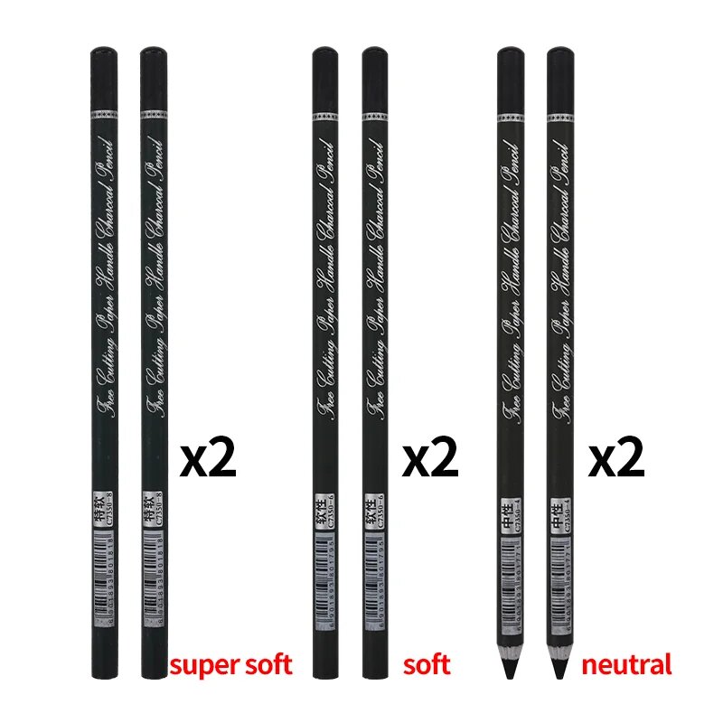 Набор угольных карандашей Marie's Sketch AII-6pcs