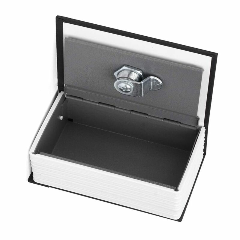 Книга-симулятор, словарь, Копилка для скрытых денег-Черный