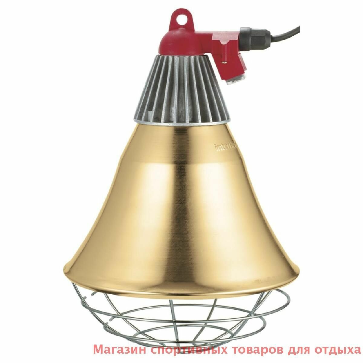 Рефлектор светильник для ИК ламп JK Lighting JKBL-210 с переключателем Hi-Off-Lo, шнур 2,5 м