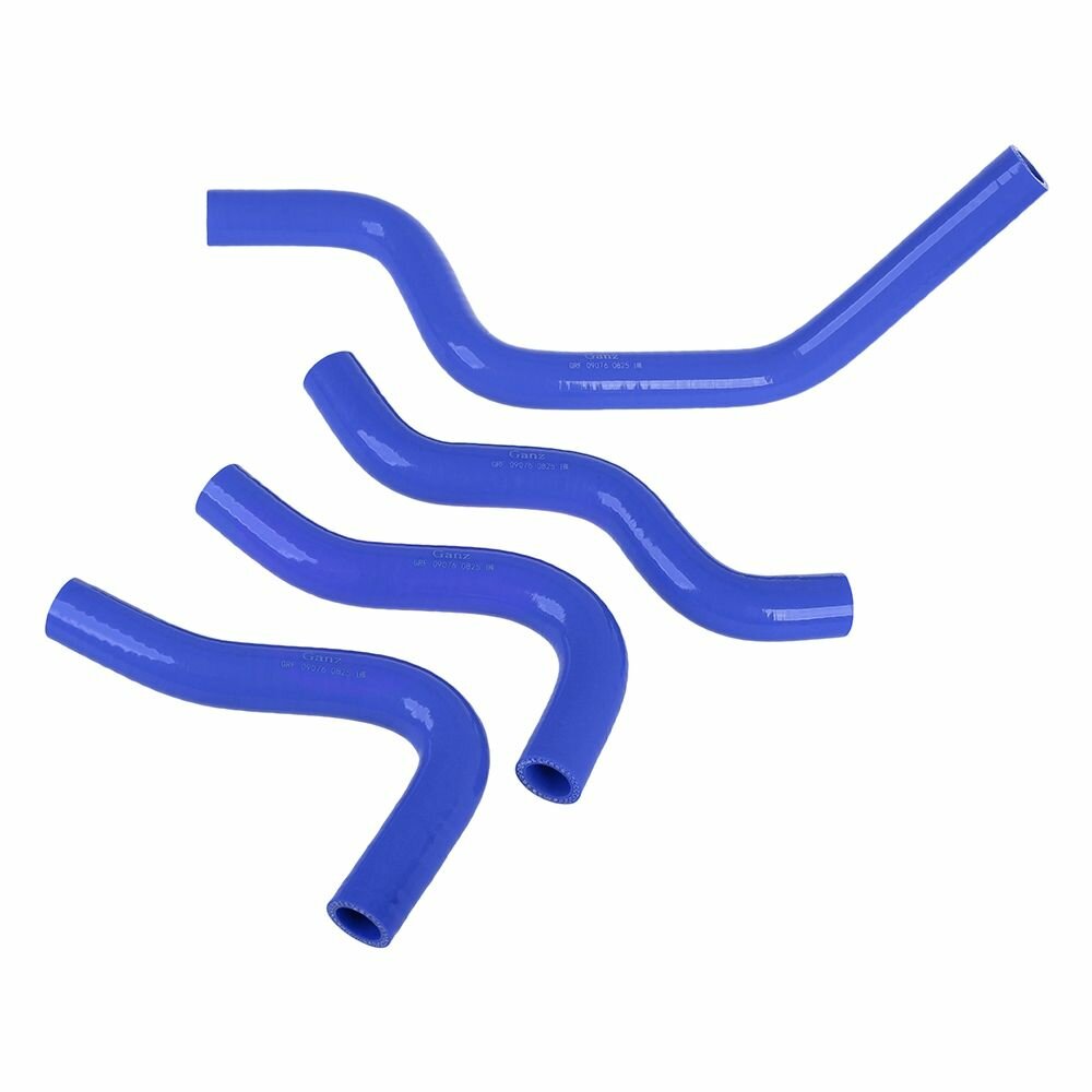 Комплект патрубков отопителя (силикон) на ГАЗ Волга 3102, 3110, 31105, 3111, Газель, Соболь
