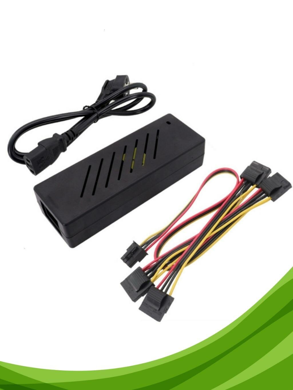 Внешний блок питания IDE для HDD и NAS, 1 to 4